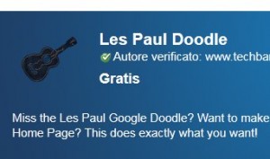 Come vedere sempre il Doodle Les Paul su Google | Sparkblog.org